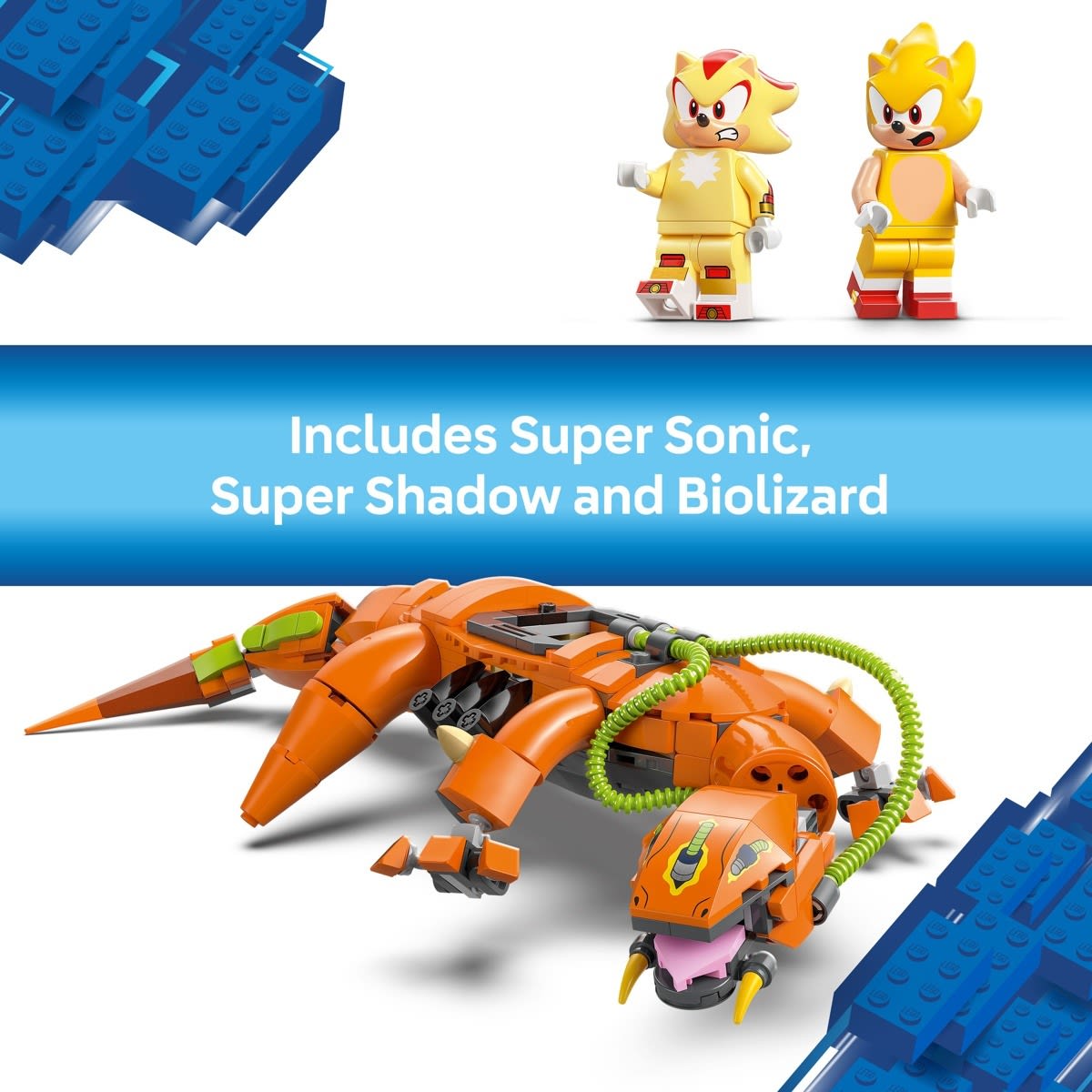 LEGO Sonic The Hedgehog Super Shadow vs. Biolizard 77003 - Kmart