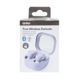 True Wireless Earbuds - Lavender - Kmart