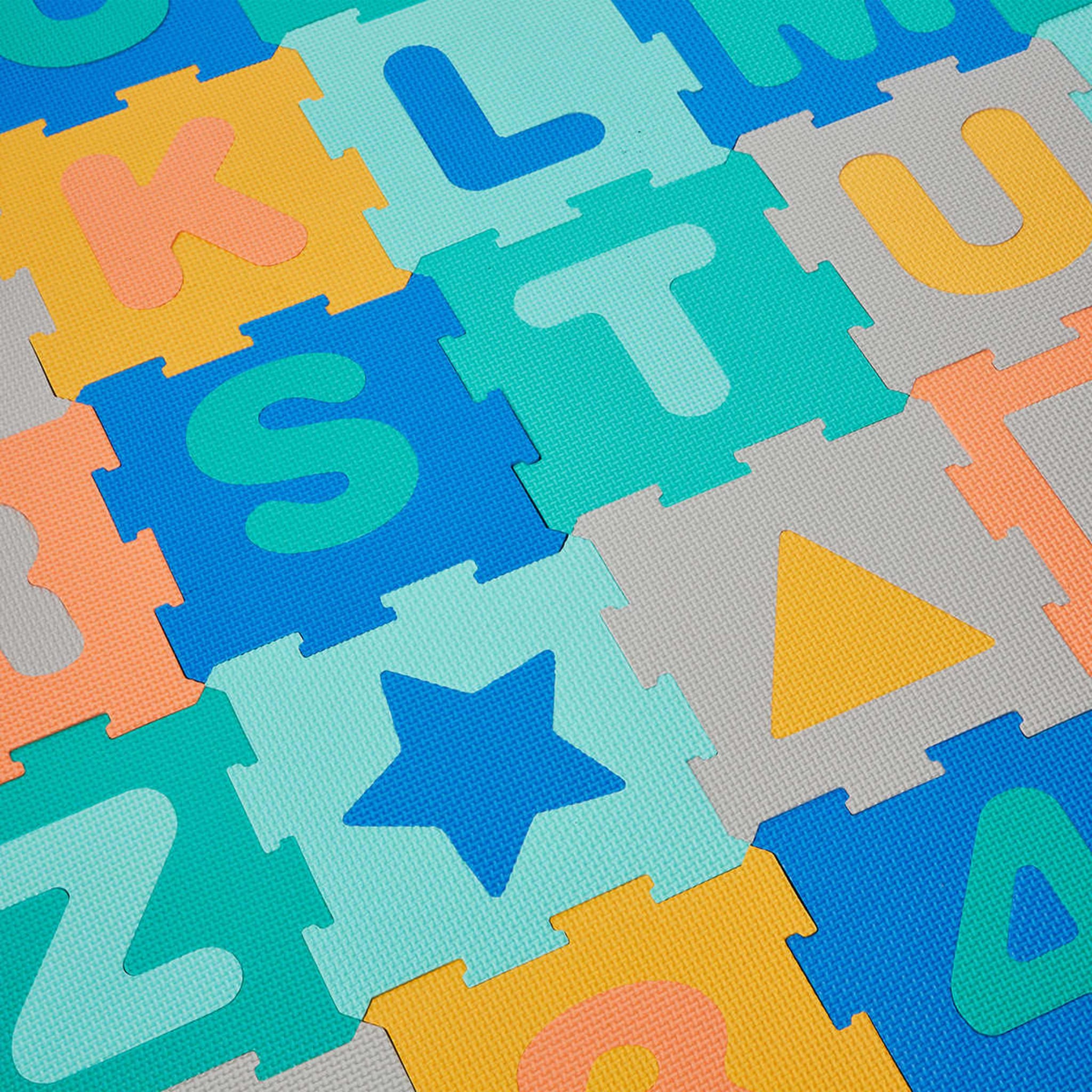 Letters, Shapes & Numbers Foam Playmat - Kmart