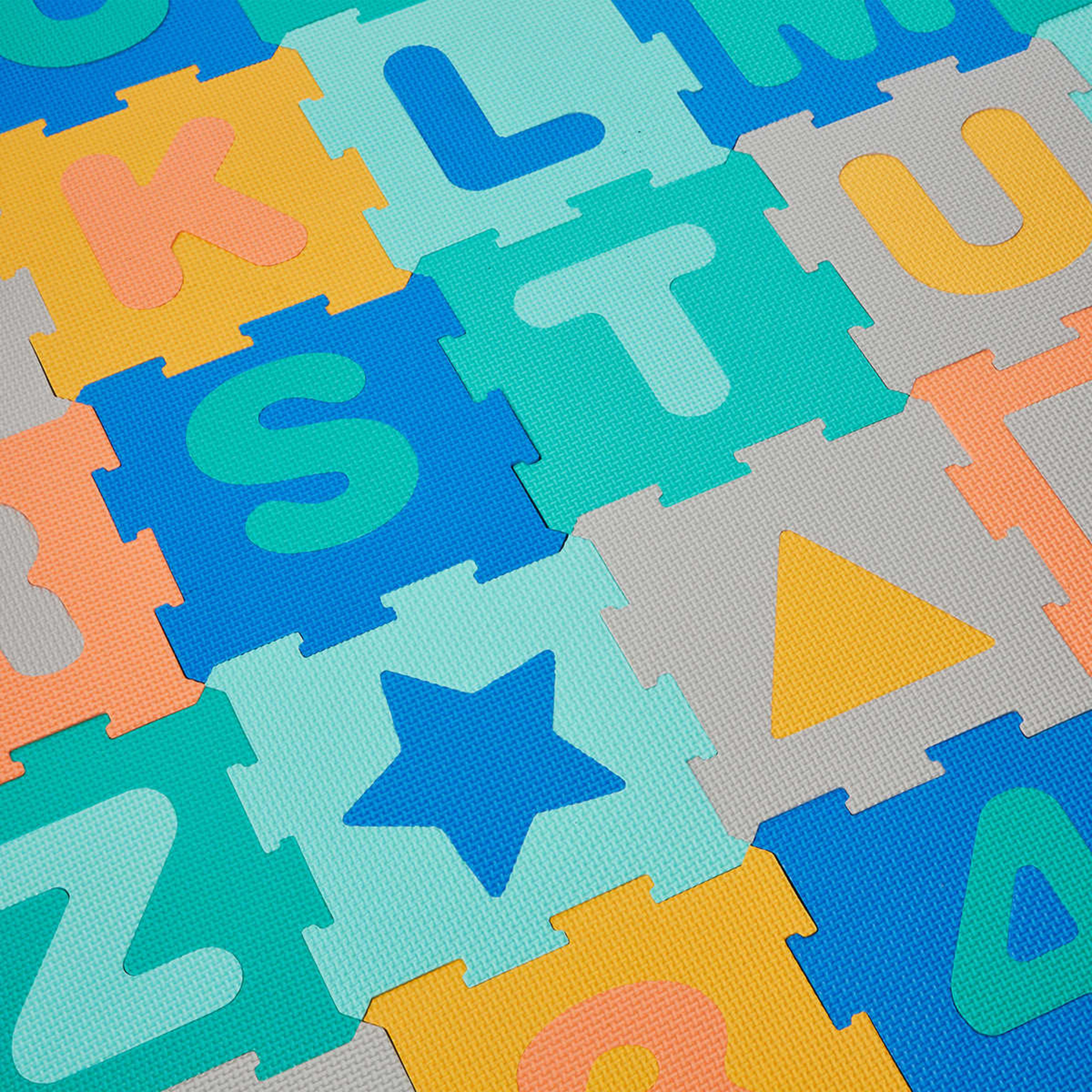 Letters, Shapes & Numbers Foam Playmat - Kmart