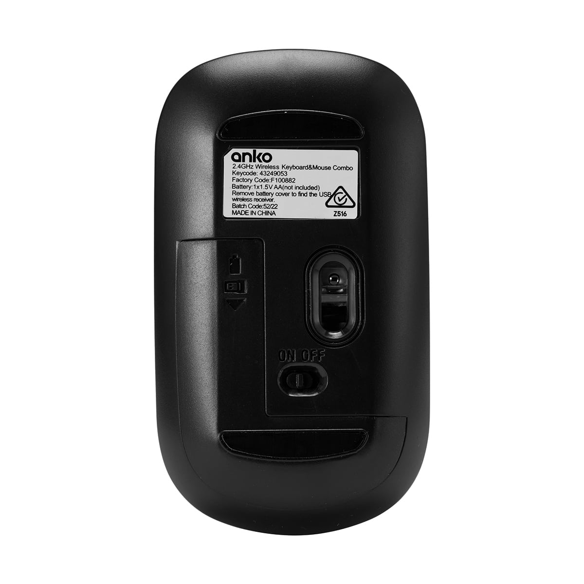 2.4G Wireless Keyboard and Mouse Combo - Kmart