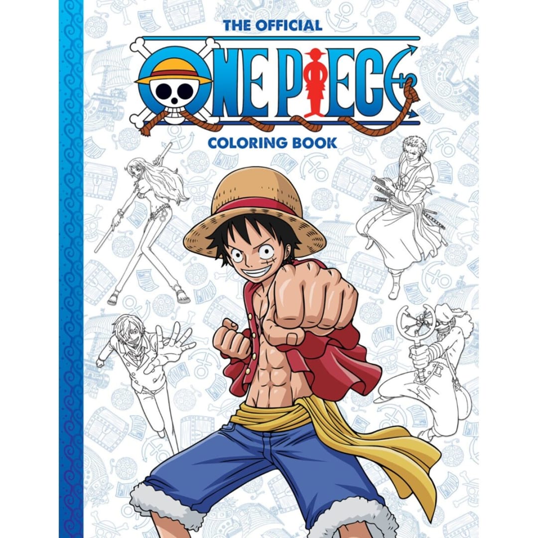 The Official One Piece Coloring Book - Kmart