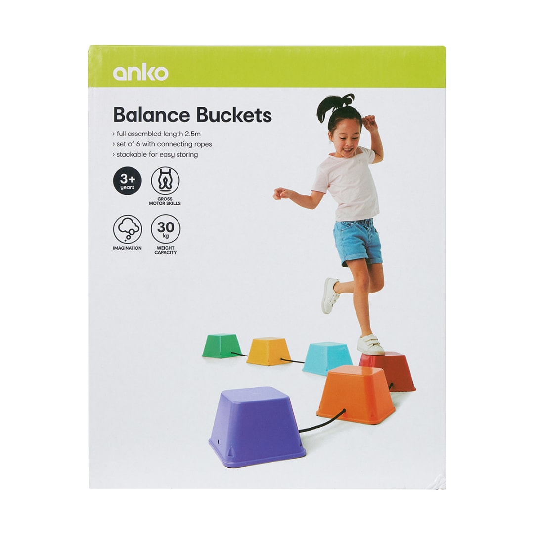 6 Pack Balance Buckets - Kmart