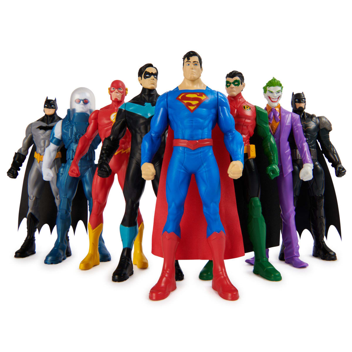 8 Pack 15cm DC Batman Action Figures - Kmart