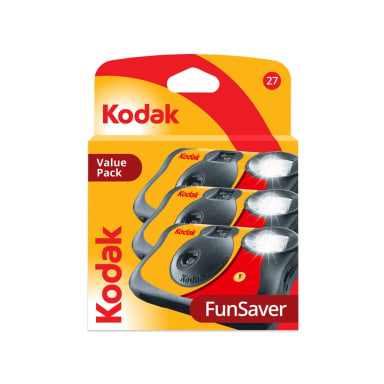 3 Pack Kodak Fun Saver Single Use Cameras - Kmart