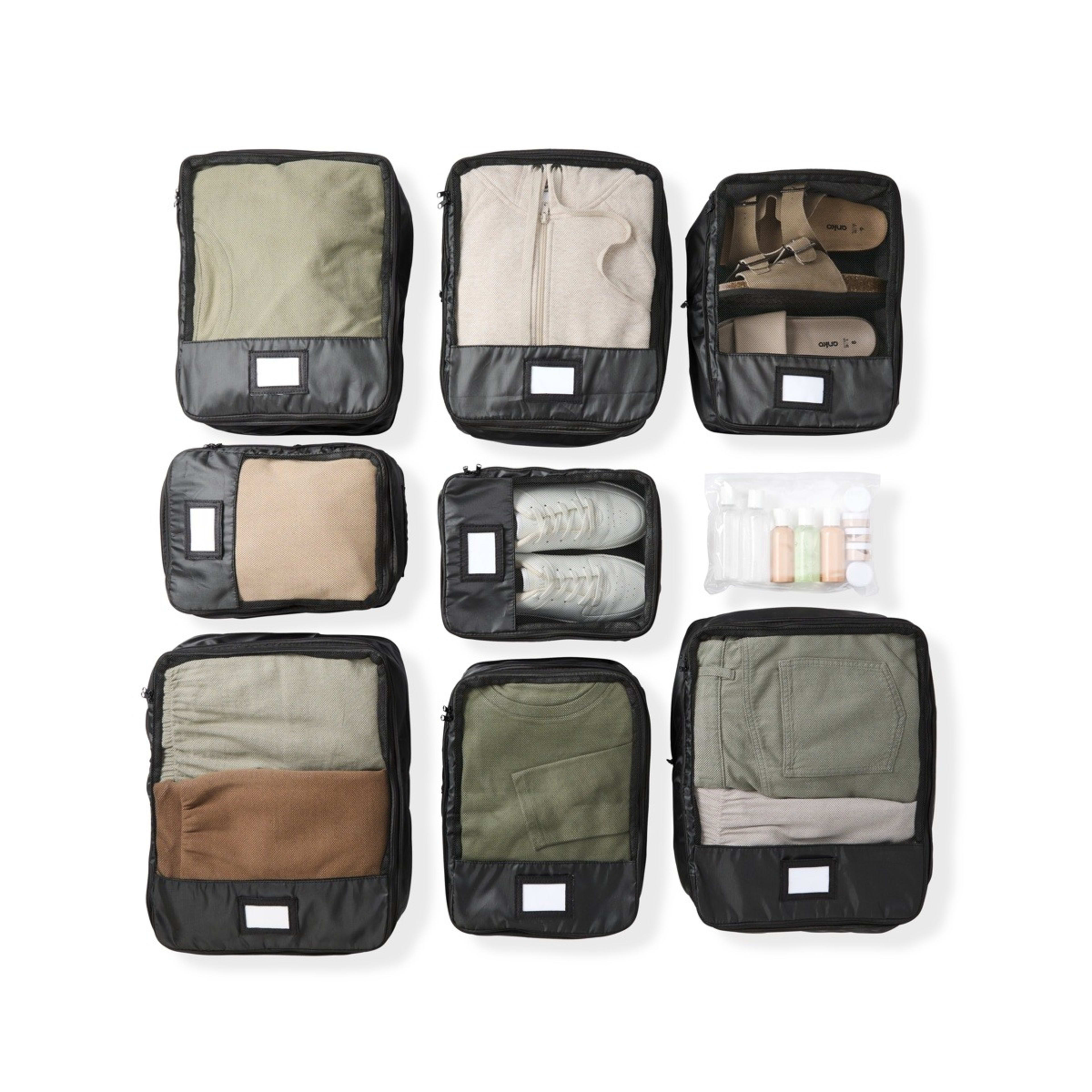 19 Piece Travel Organisation Set - Kmart