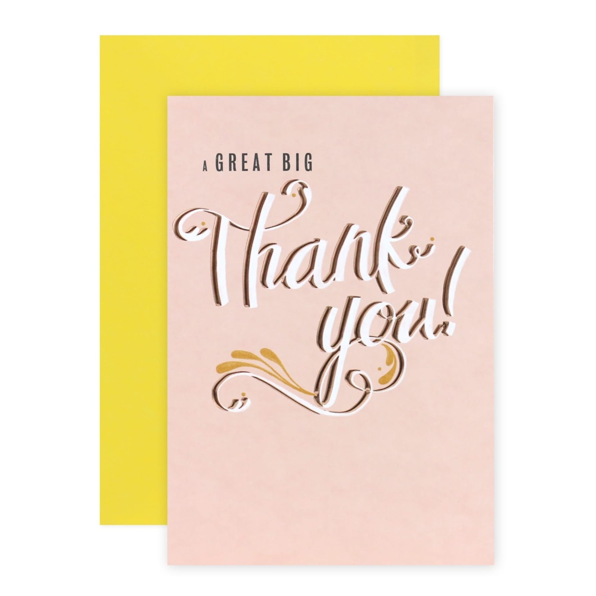 Connections from Hallmark Thank You Card - Great Big Thank You - Kmart