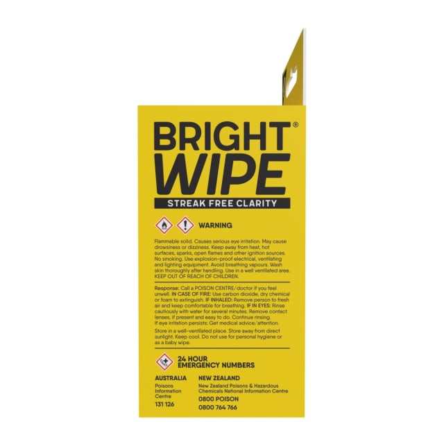 30 Pack Brightwipe Lens Cleaner Wipes - Kmart
