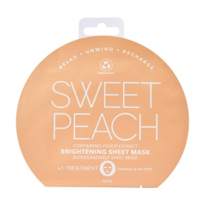 Brightening Sheet Mask - Sweet Peach Extract - Kmart