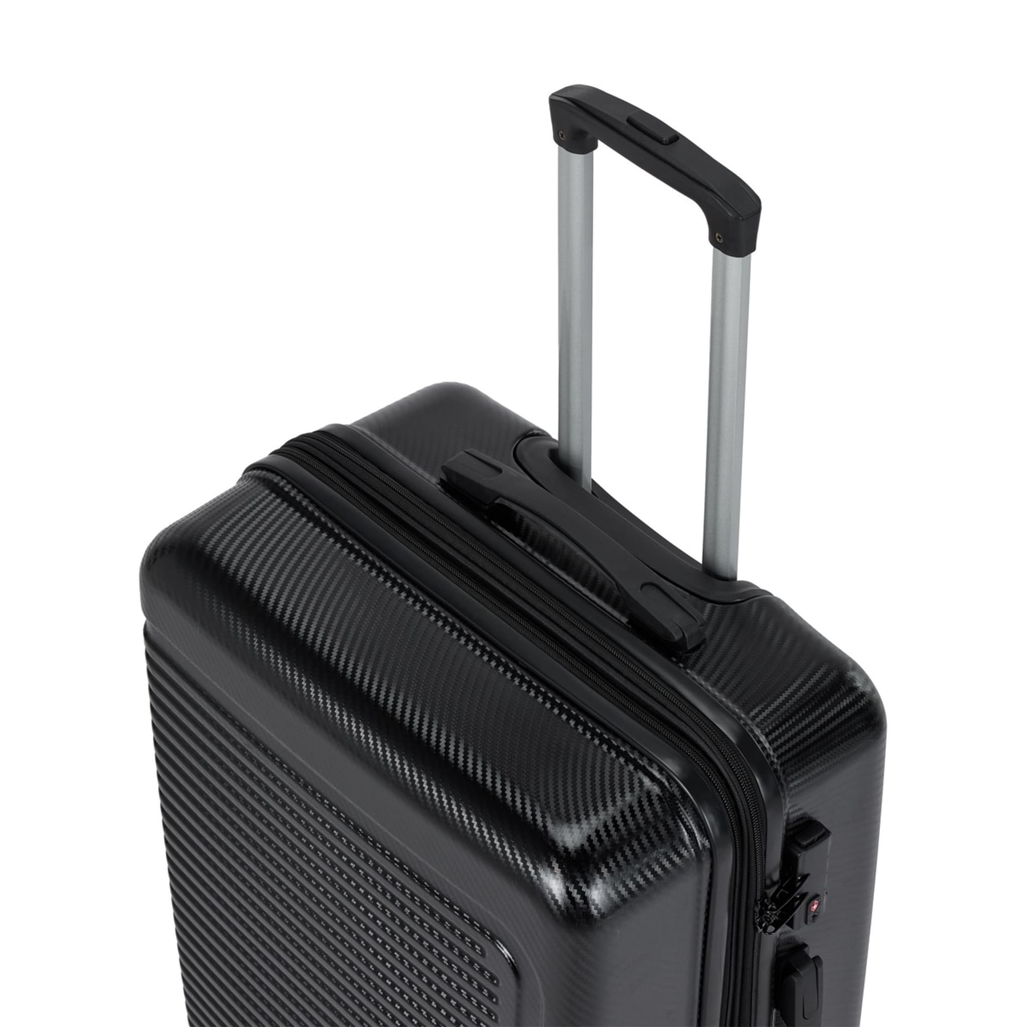 61cm Albany Hard Case 4 Wheels - Graphite - Kmart