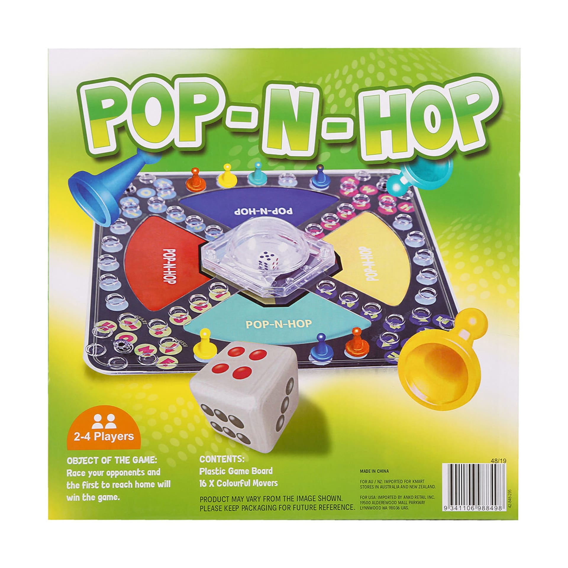 Pop-N-Hop Board Game - Kmart
