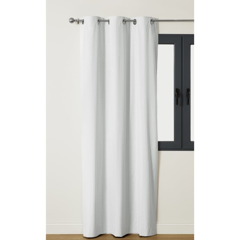 Valletta Block Out Curtain - Snow - Kmart
