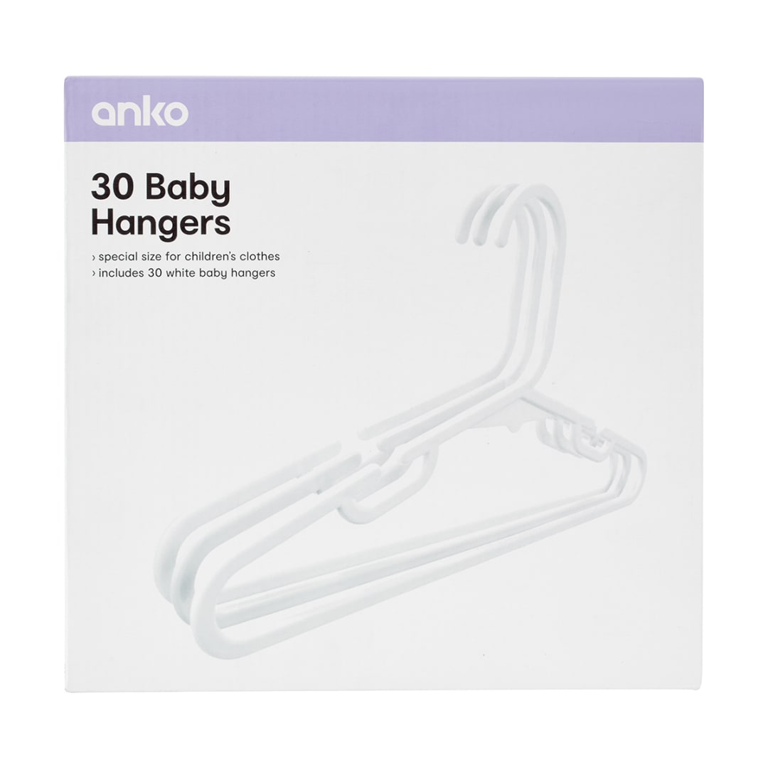 30 Pack Baby Hangers - Kmart