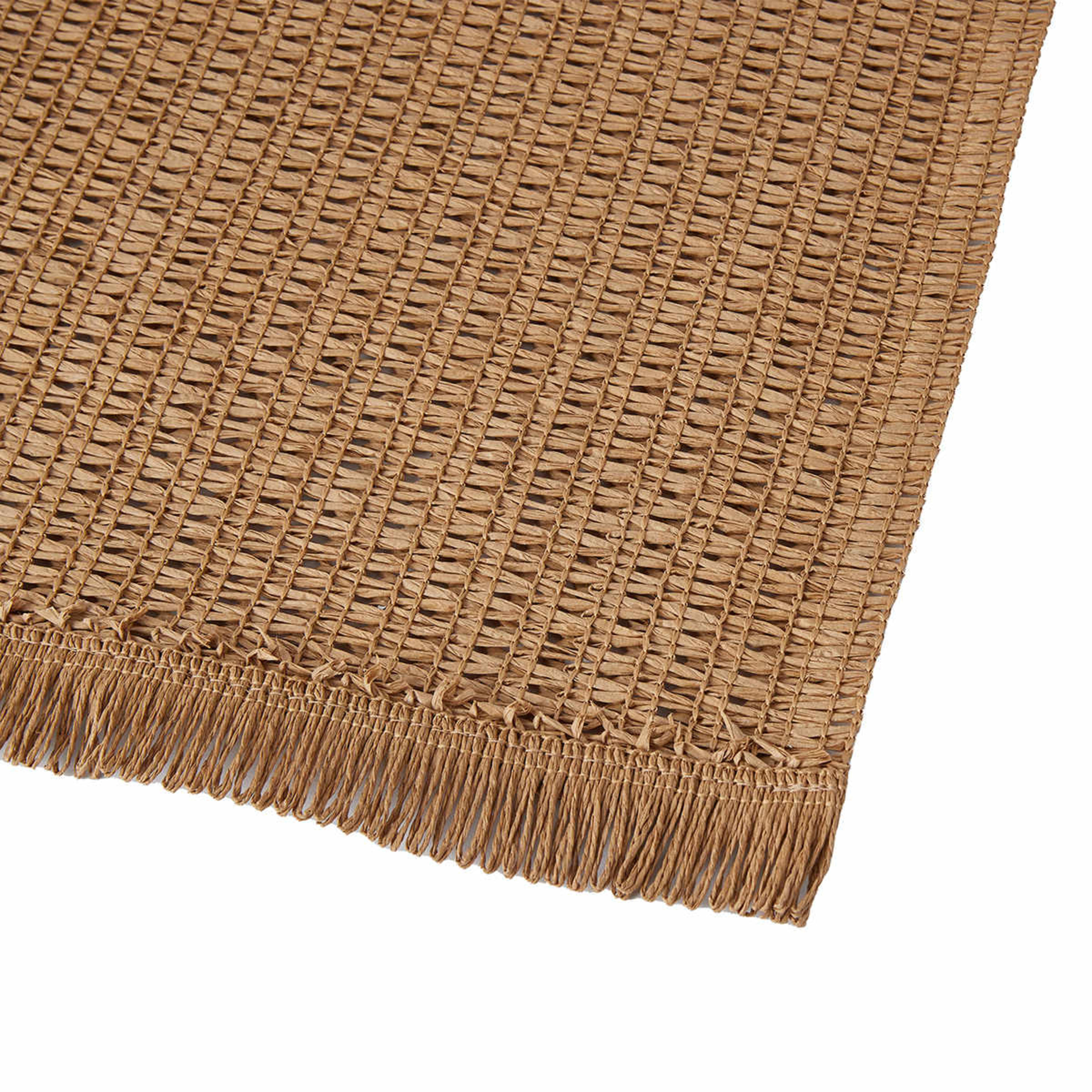 Paper Rattan Look Table Runner - Kmart
