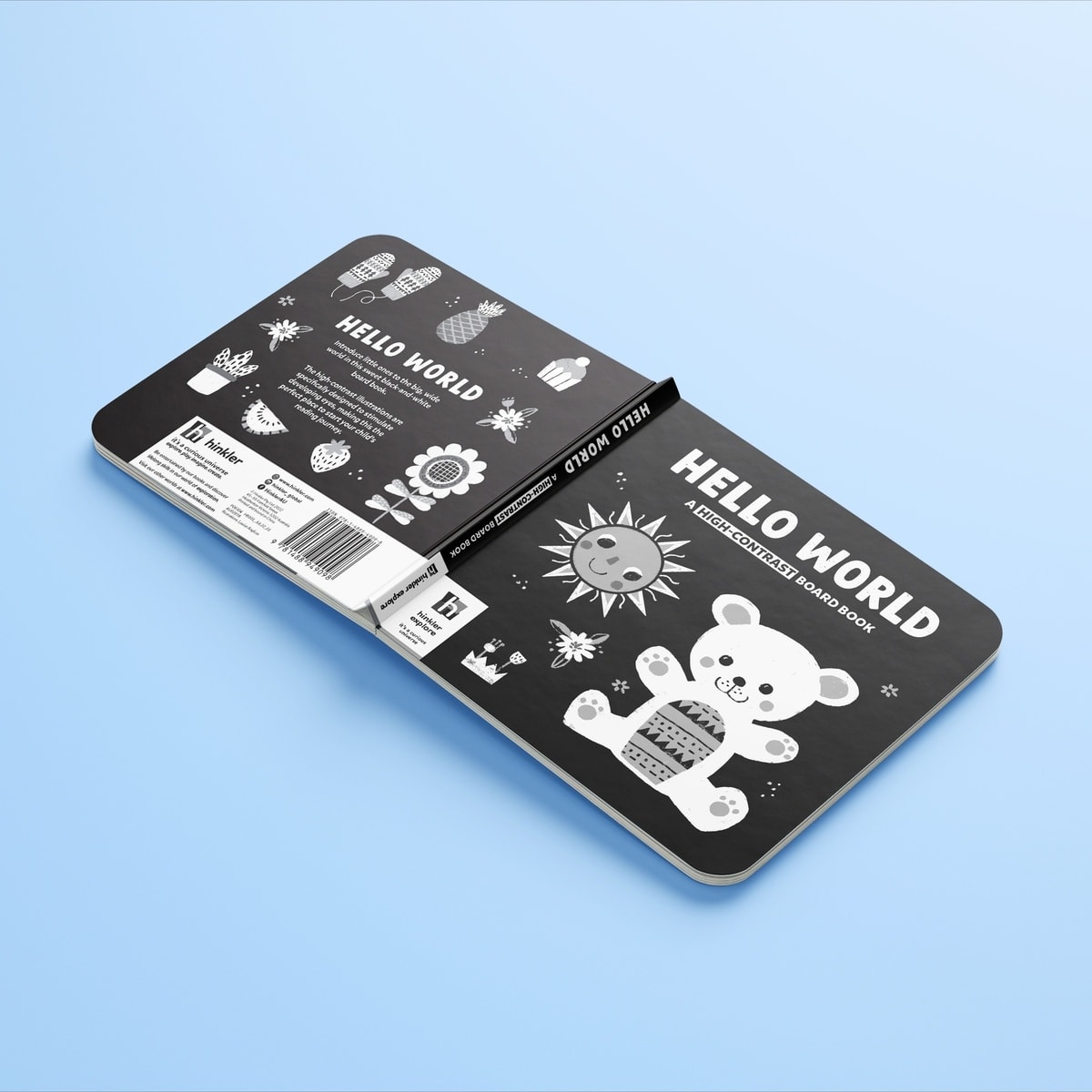 Hello World: A High-Contrast Board Book - Kmart