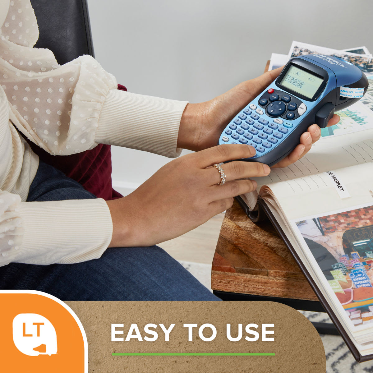 Dymo LetraTag 100H Handheld Label Maker - Black - Kmart