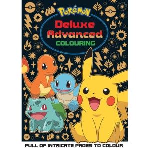Pokemon Deluxe Advanced Colouring Book - Kmart