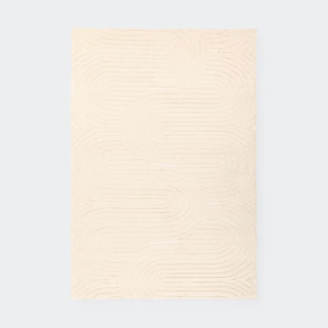 Arch Rug - Cream, Extra Large - 270cm x 180cm - Kmart