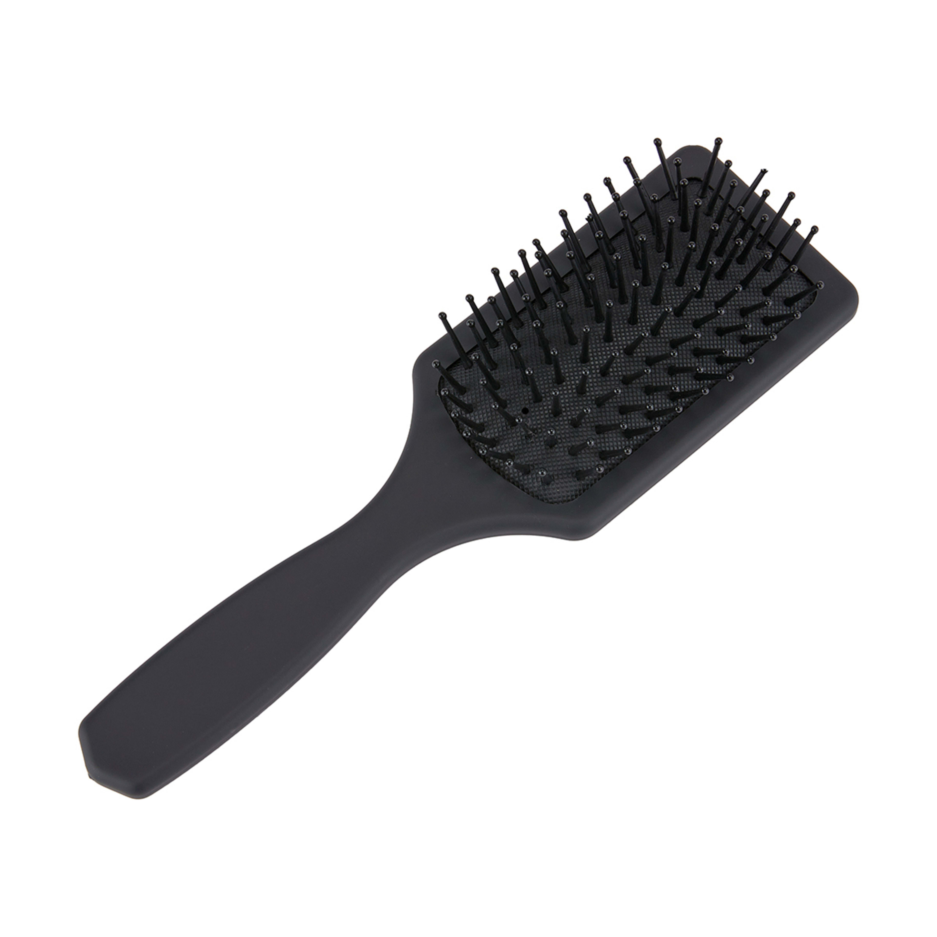 Small Paddle Hair Brush - Black - Kmart