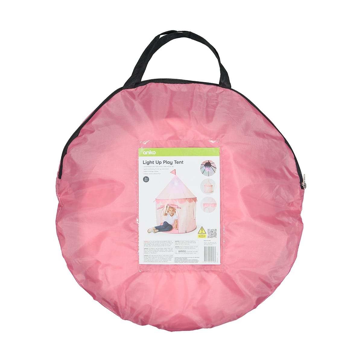 Light Up Play Tent - Pink - Kmart
