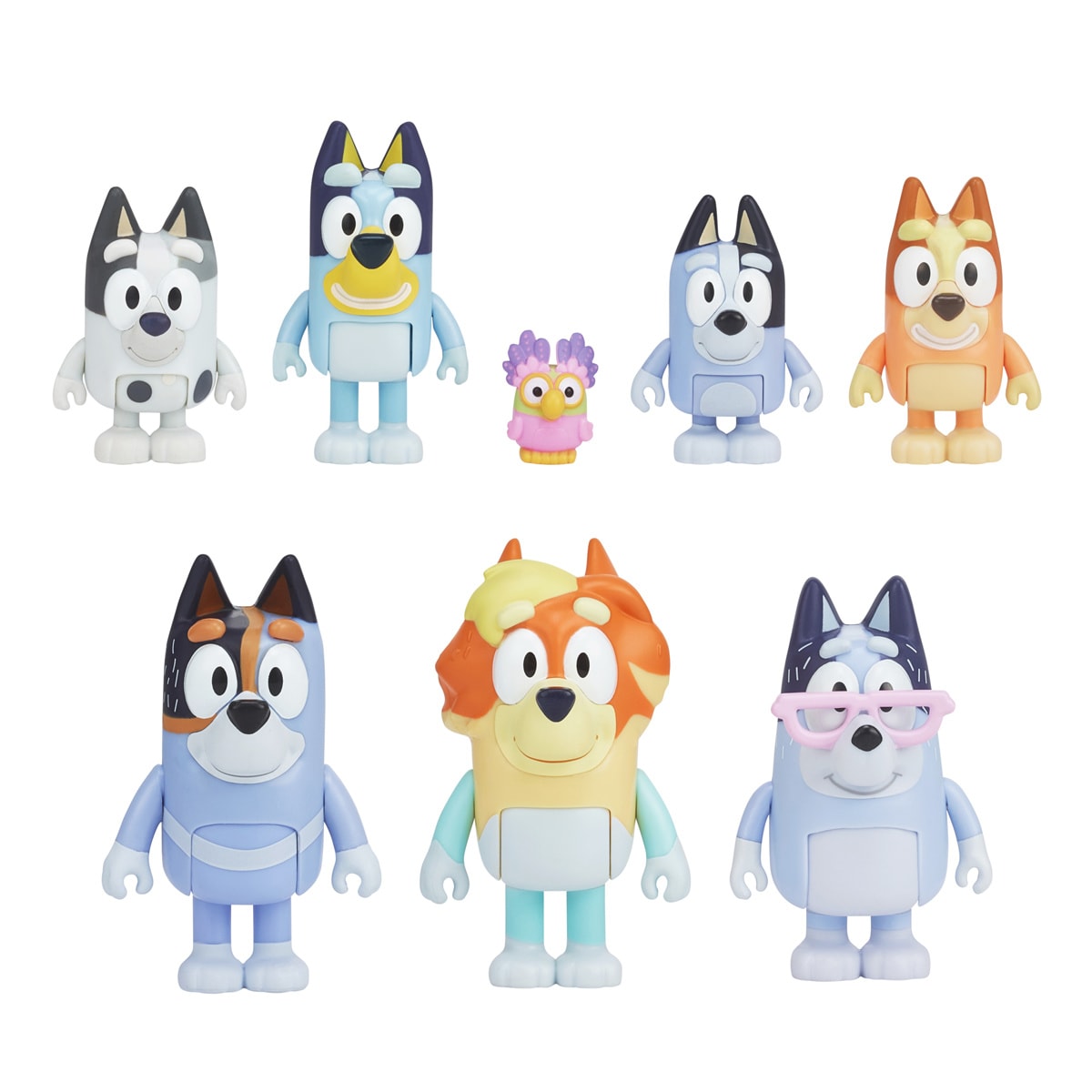 8 Pack Bluey’s Family and Friends Figures - Kmart