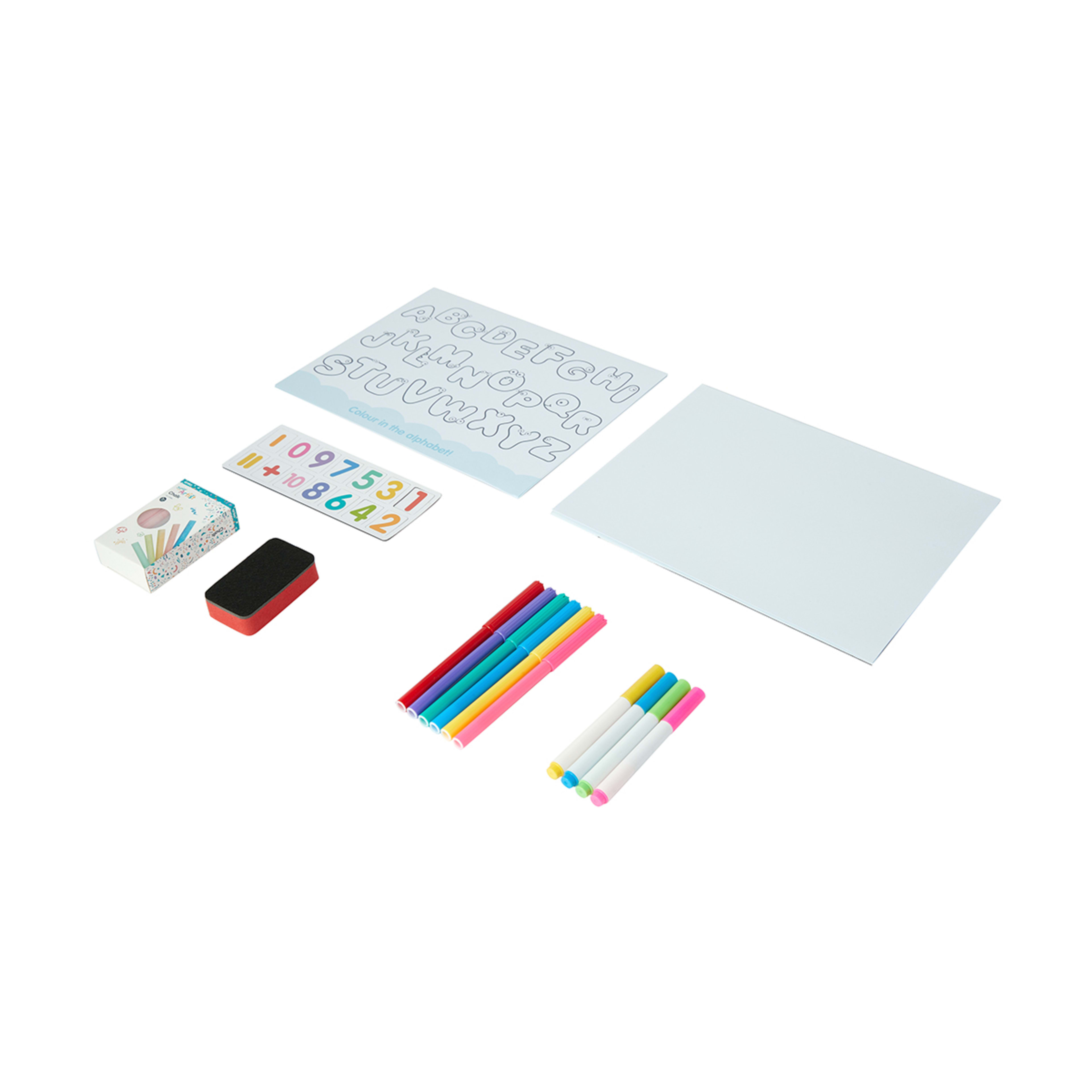 47 Piece Travel Activity Case Set - Kmart