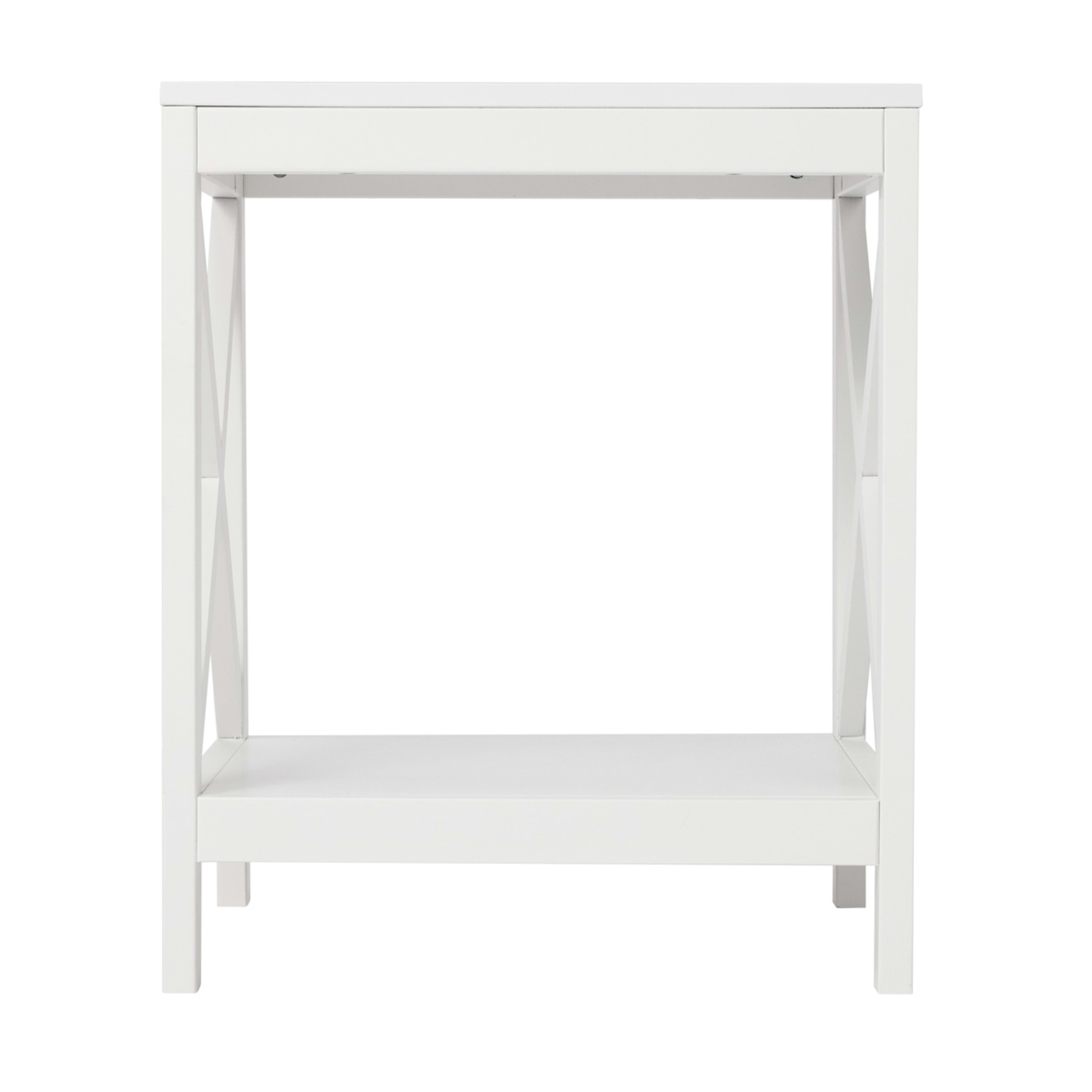 Hamptons Cross Side Table - Kmart