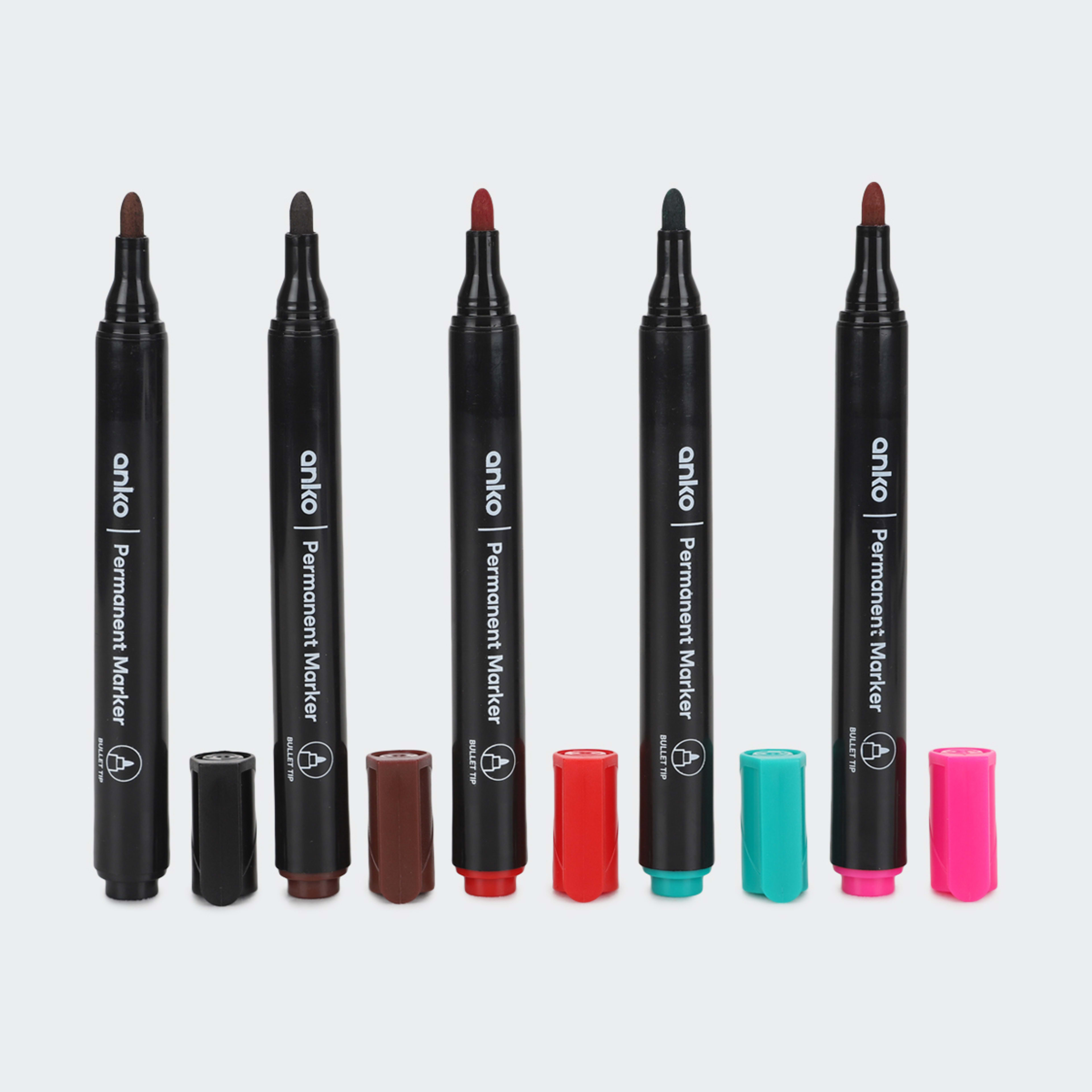 10 Pack Permanent Markers - Kmart