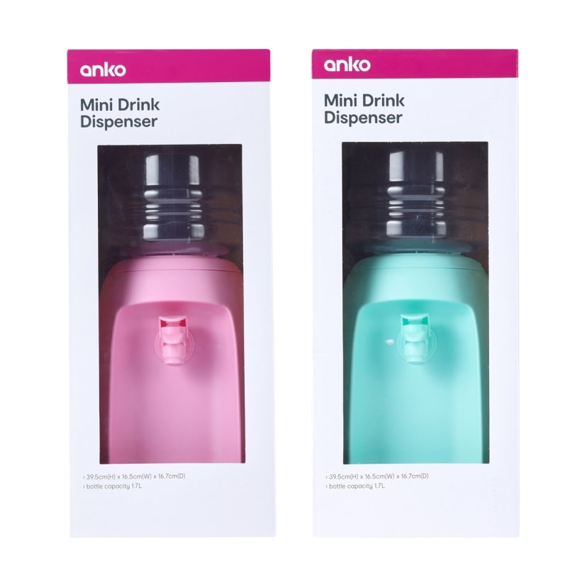 Mini Drink Dispenser - Assorted - Kmart