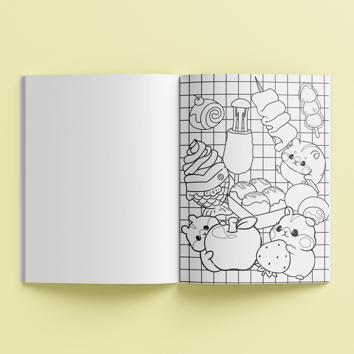 Kaleidoscope Colouring Poster Art: Kawaii - Book - Kmart