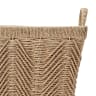 Rectangle Herringbone Paper Rope Basket - Natural - Kmart