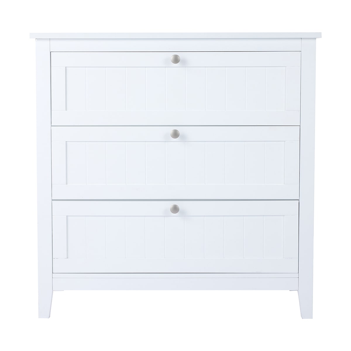 Hamptons 3 Drawer Chest - Kmart