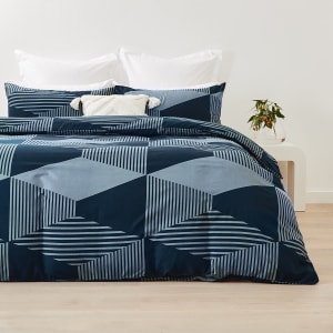 Archie Quilt Cover Set - Single Bed - Kmart