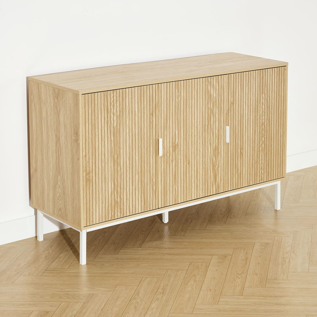 Isla Sideboard with Adjustable Shelves - Kmart