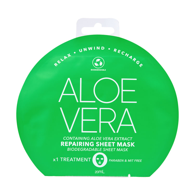 Repairing Sheet Mask - Aloe Vera Extract - Kmart