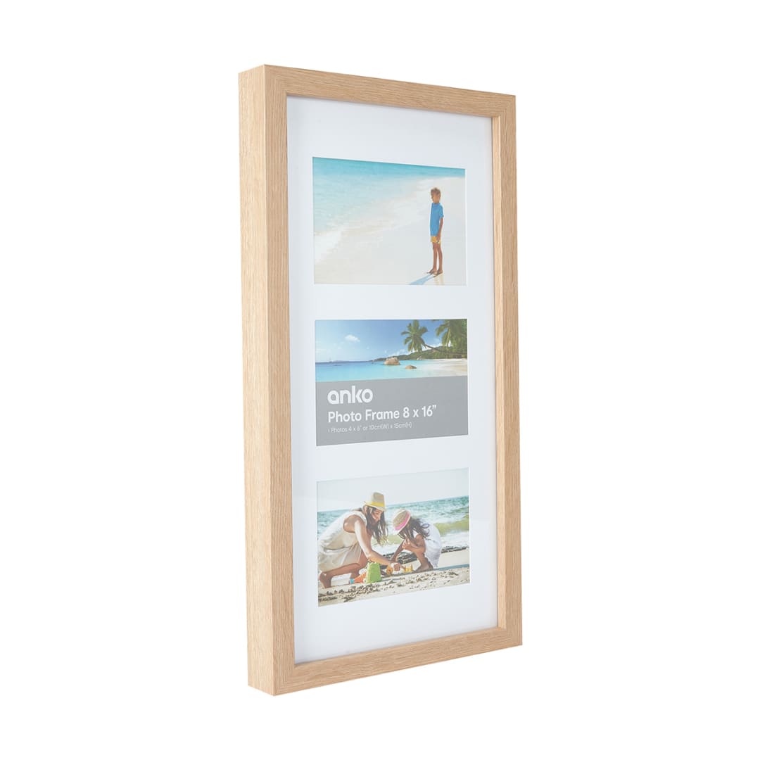 Eden Collage Frame 8in. x 16in. - Oak Look - Kmart