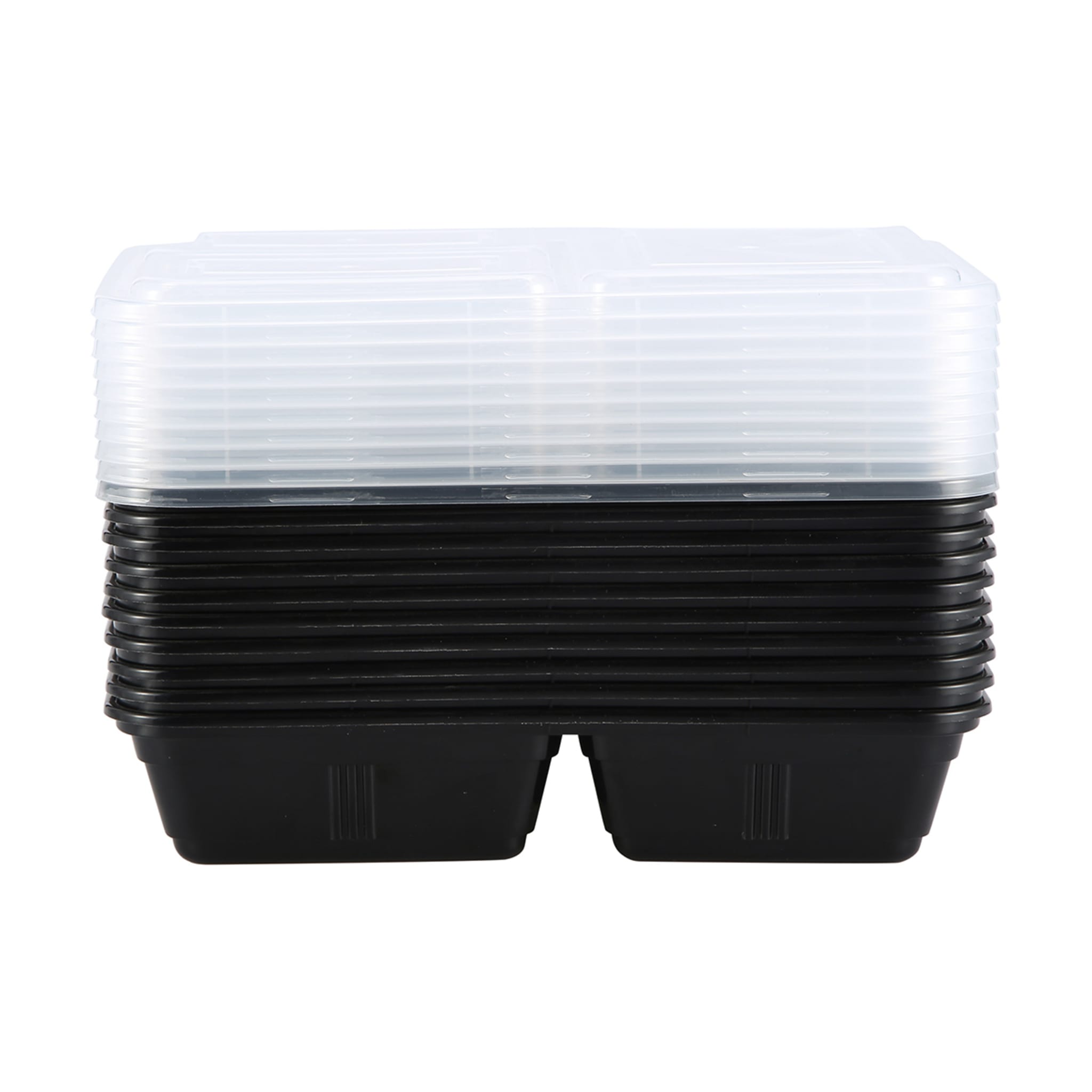 8 Piece 3 Compartment Meal Prep Containers - Kmart