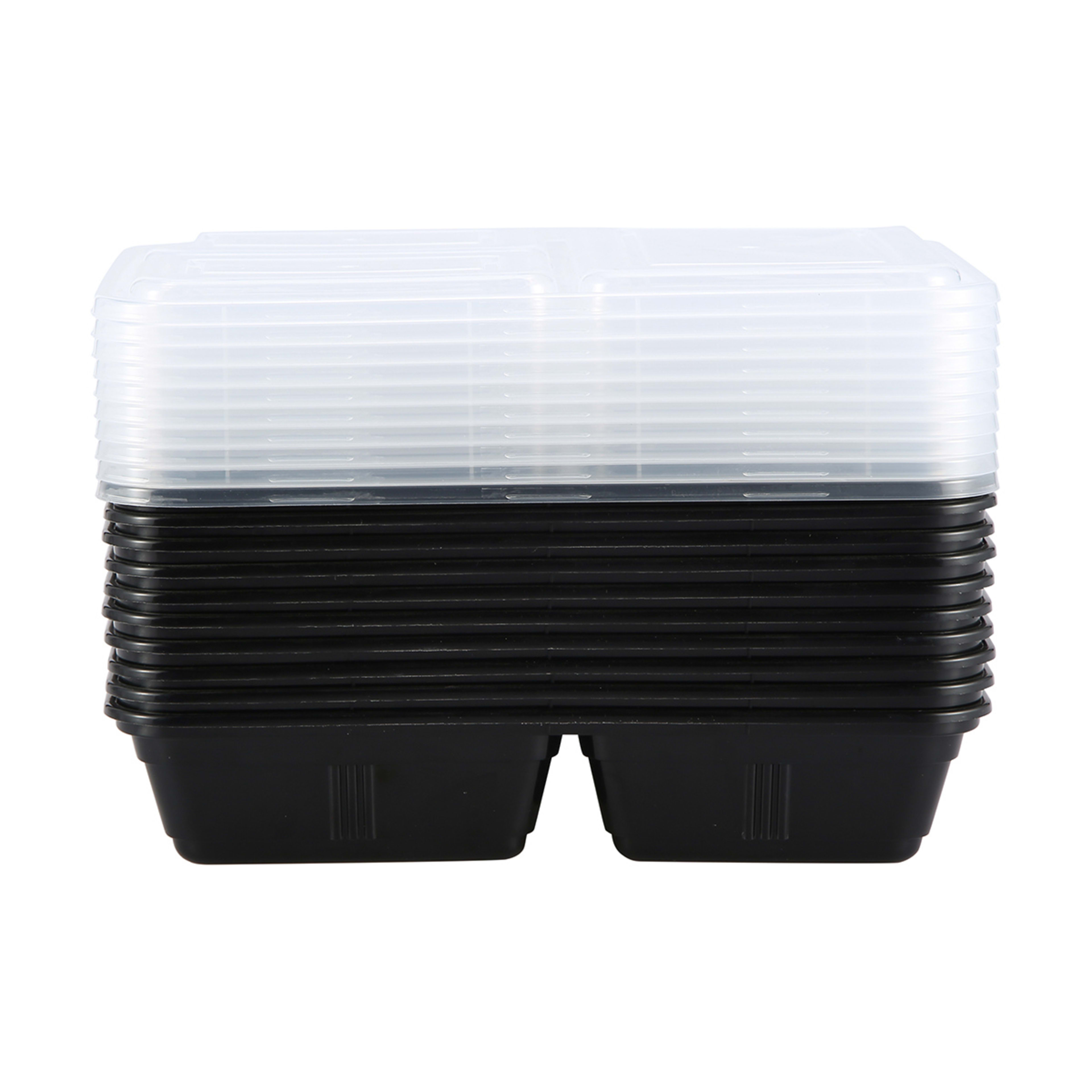 8 Piece 3 Compartment Meal Prep Containers - Kmart