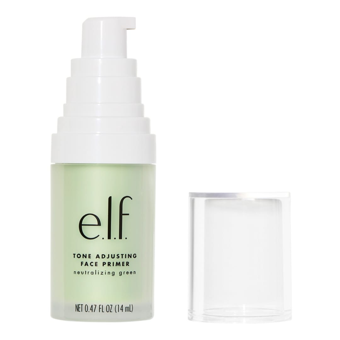e.l.f. Tone Adjusting Face Primer - Neutralizing Green - Kmart