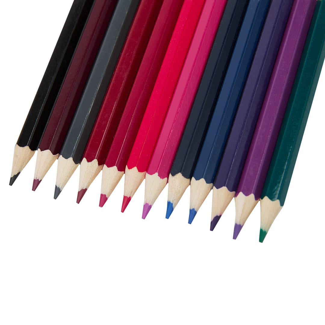 24 Pack Junior Artist Mini Colour Pencils - Kmart