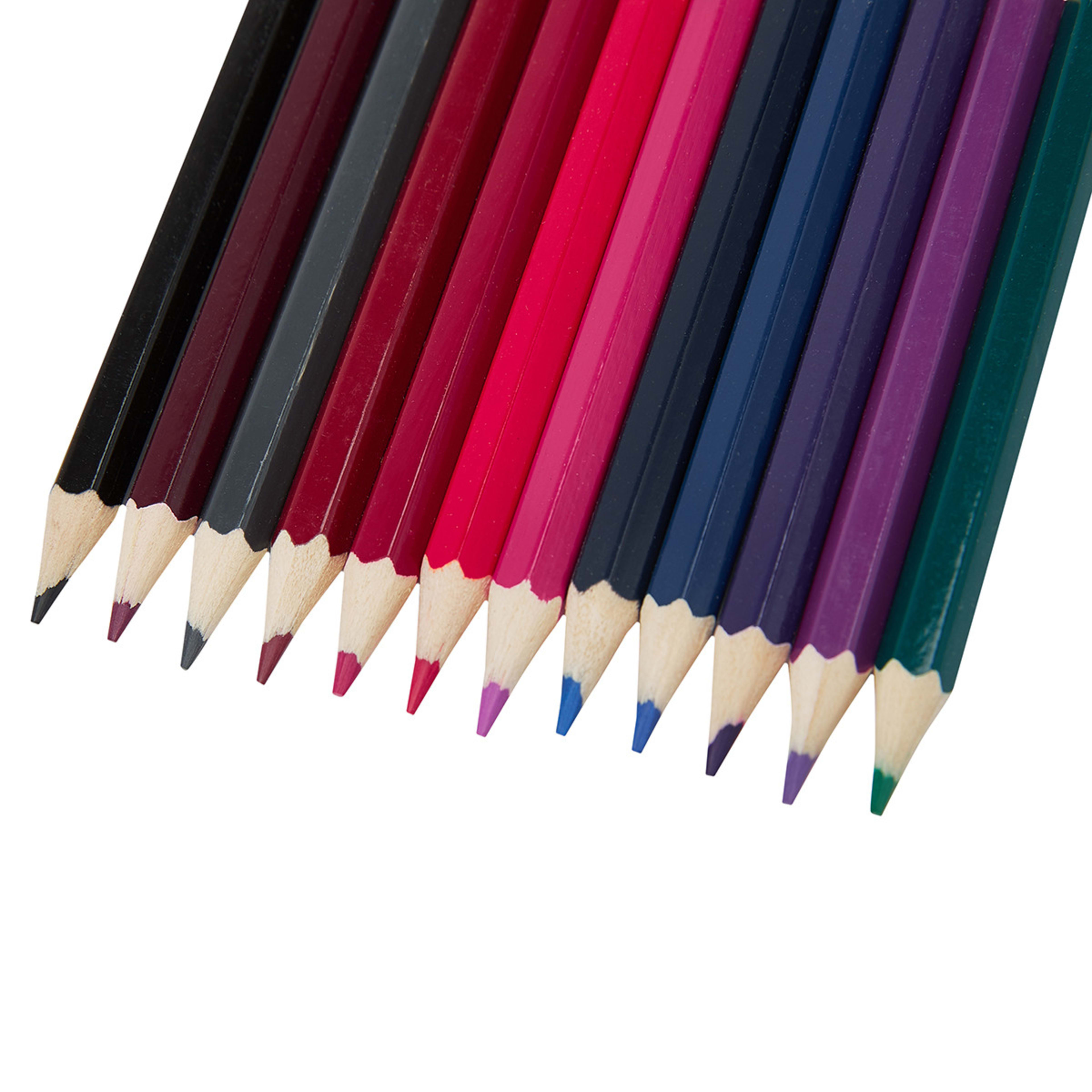 24 Pack Junior Artist Mini Colour Pencils - Kmart