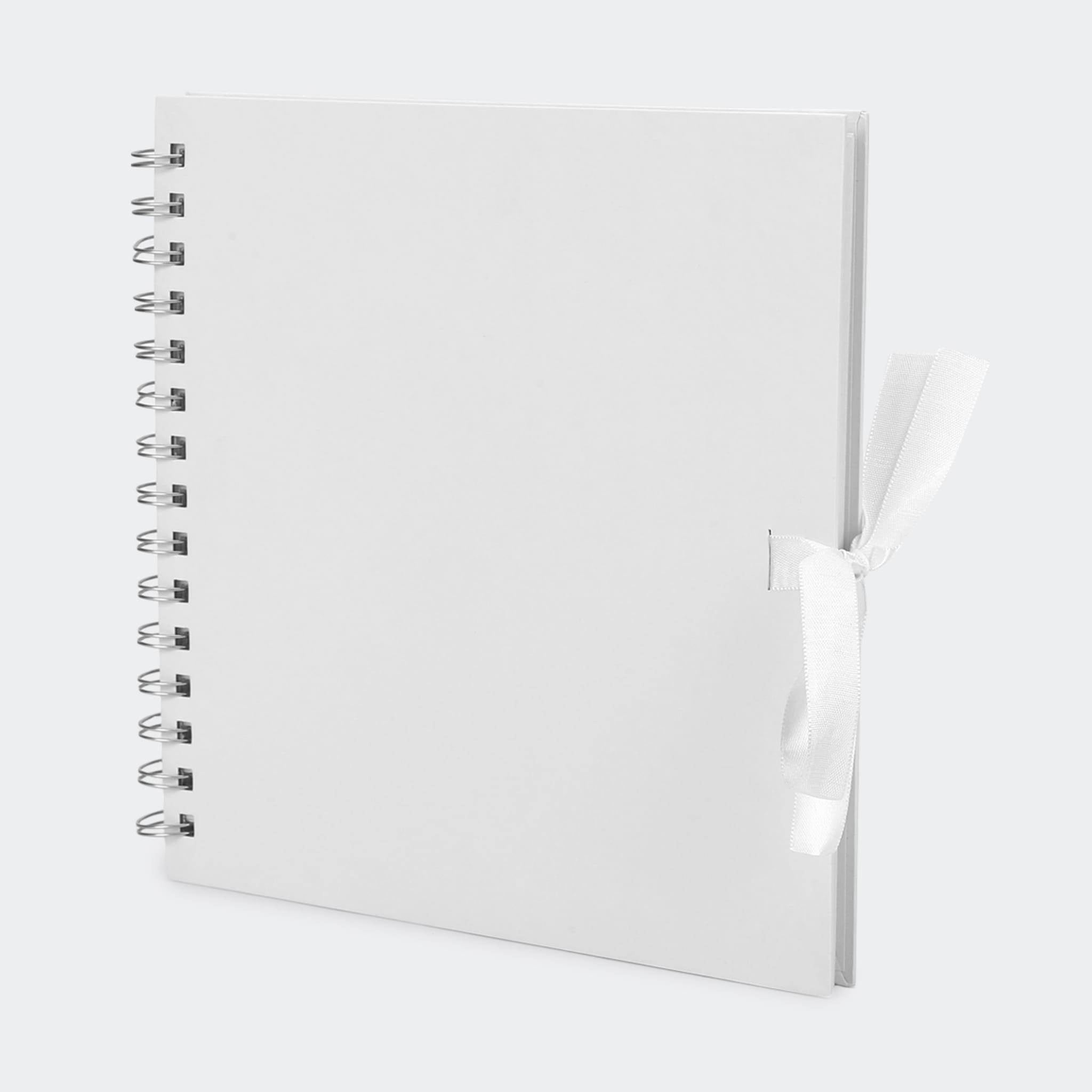 8in. x 8in. Scrapbook - White - Kmart