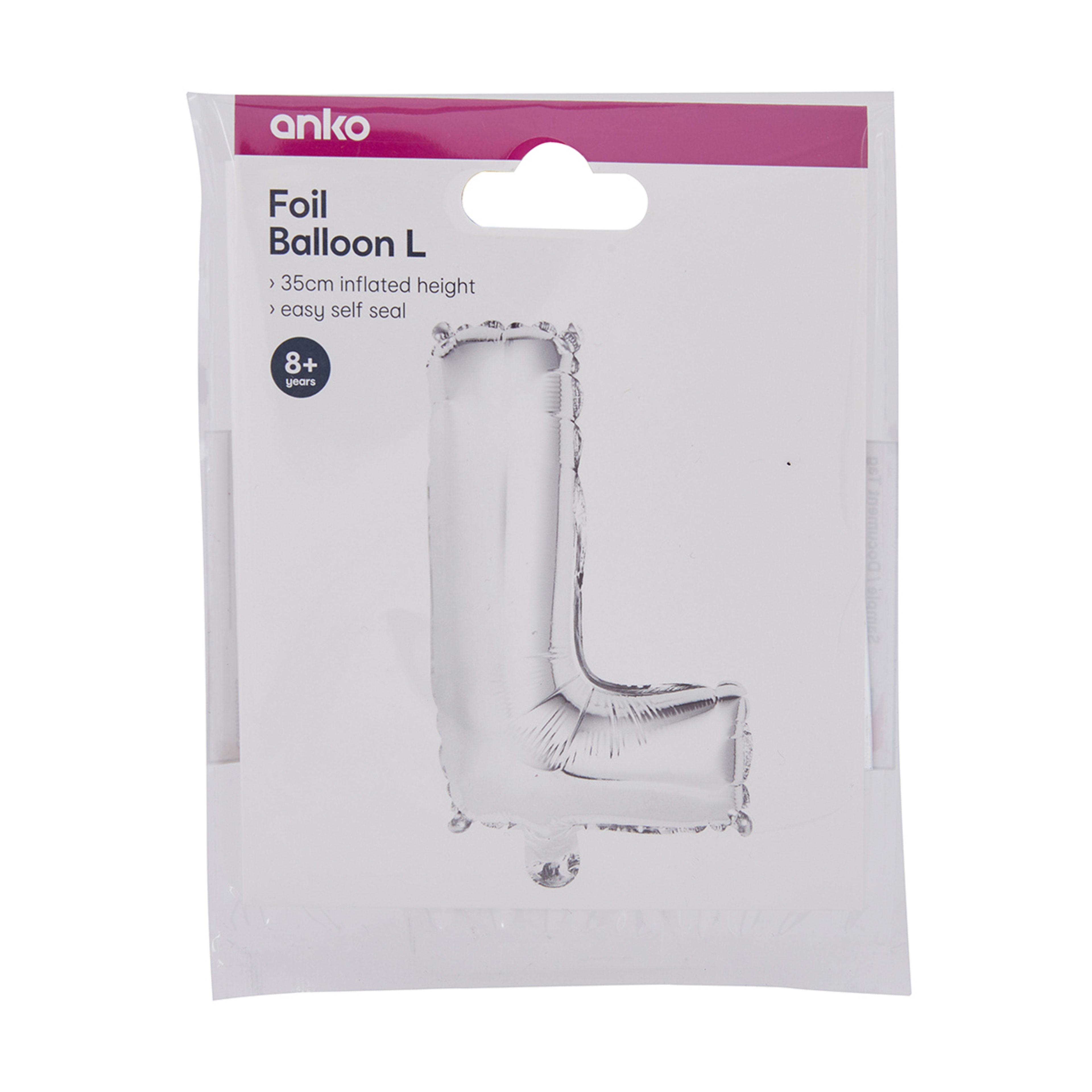 Foil Balloon - Letter L - Kmart