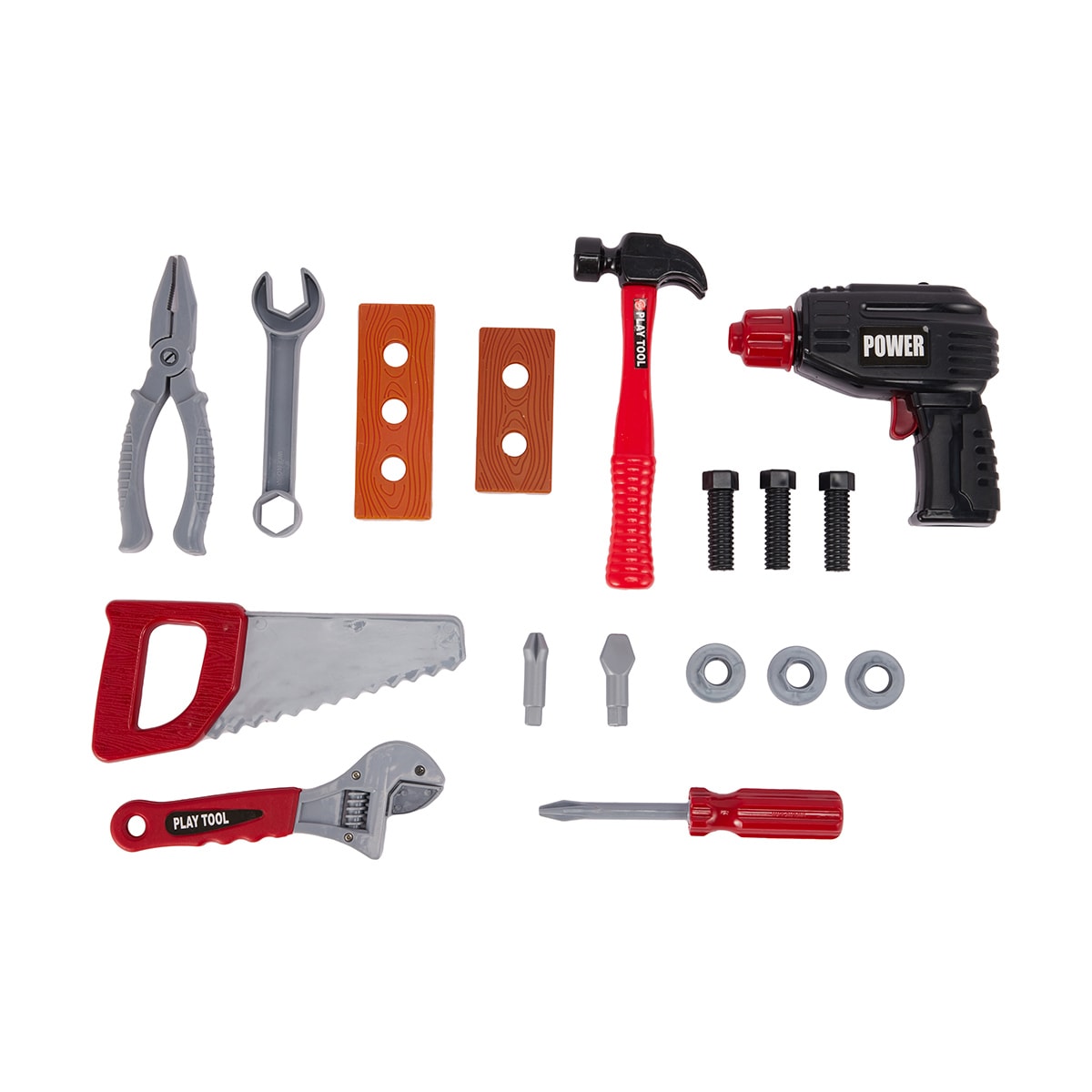 18 Piece Tool Box Set - Kmart