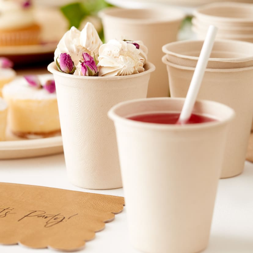 16 Pack Sugarcane Pulp Cups - Kmart