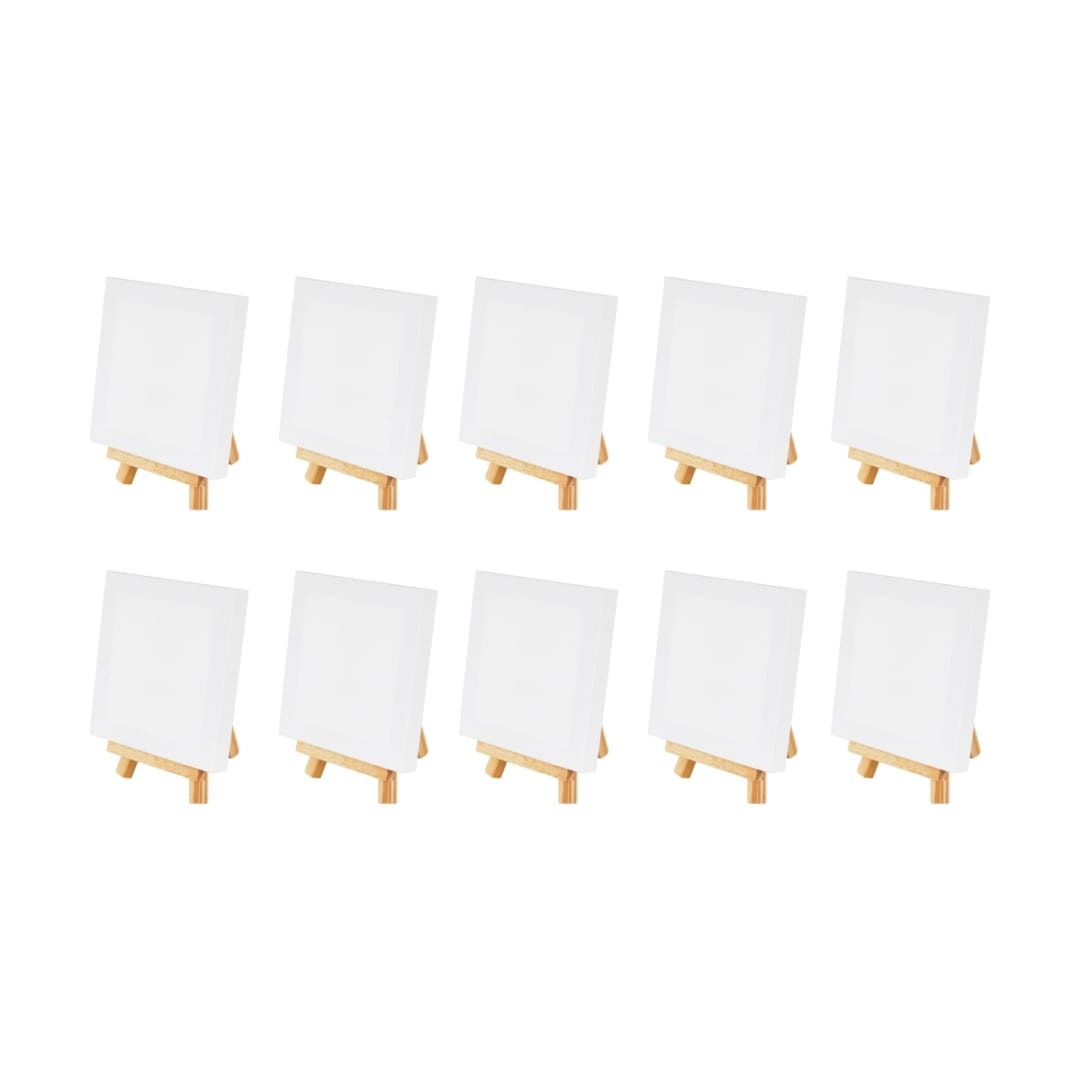 10 Pack Mini Canvas Set - Kmart