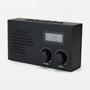 Portable Radio - Black - Kmart