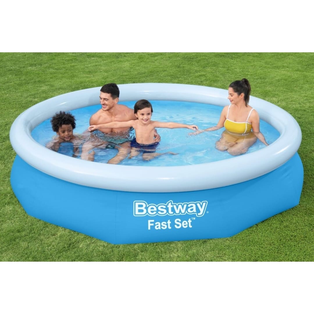 Bestway Fast Set Fall and Rise Pool - Kmart