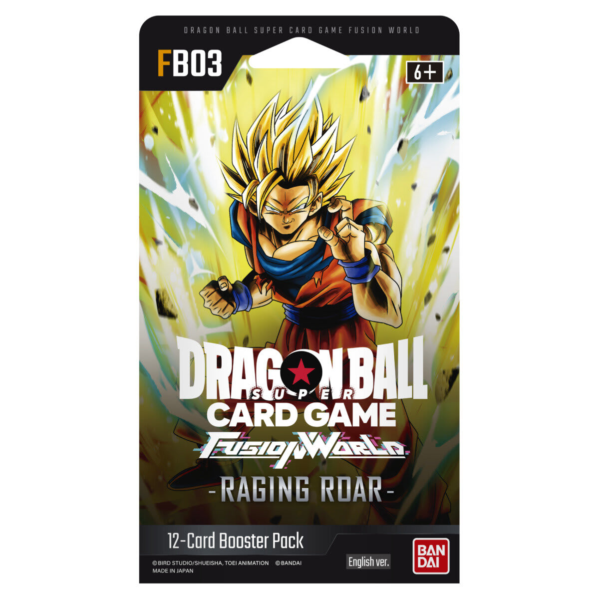 Dragon Ball Super Card Game Fusion World Raging Roar Booster Pack FB03 - Assorted - Kmart