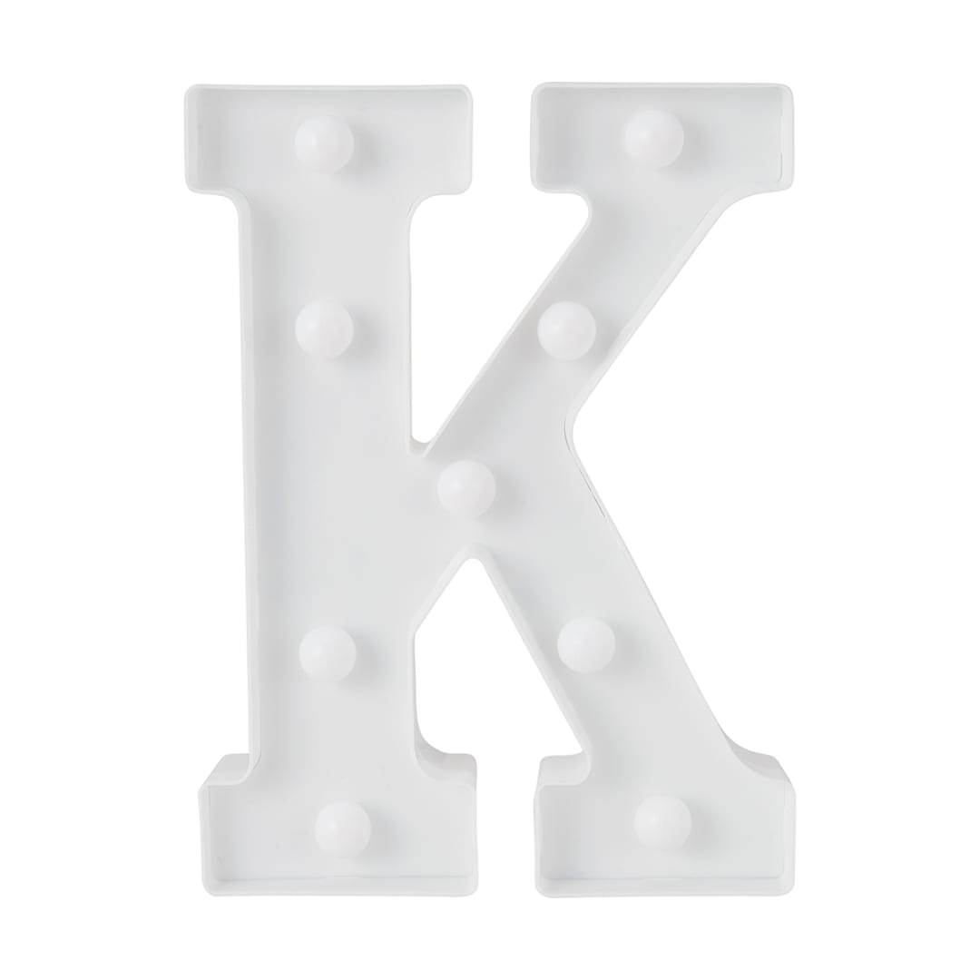 Light Up Letter - K - Kmart